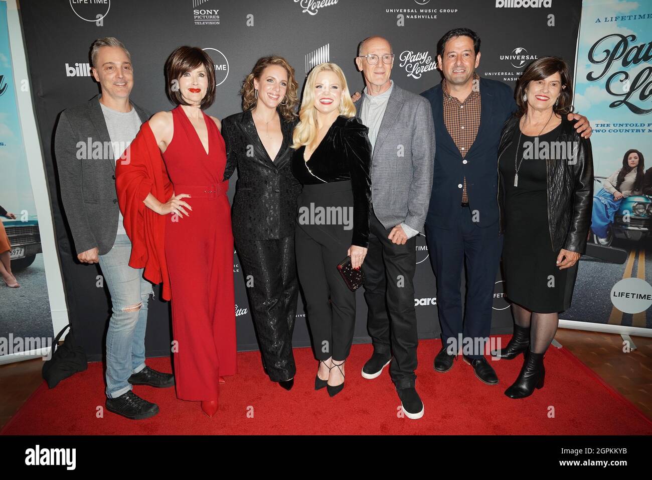 New York - NY - 20191007-Premiere of Lifetime`s Patsy and Loretta -PICTURED: Neil MeronJanine ...